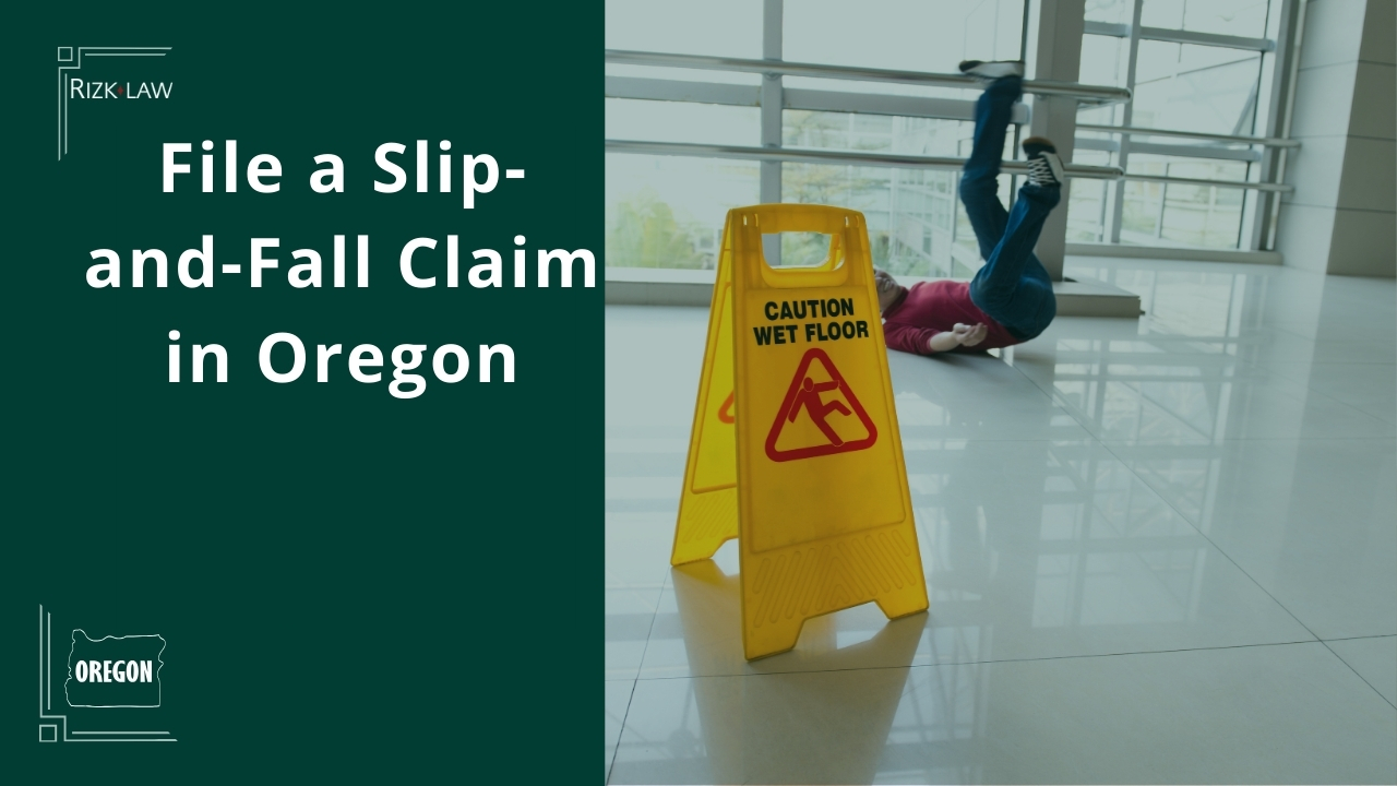 Oregon Slip-and-Fall Claims | How to File and What to Know